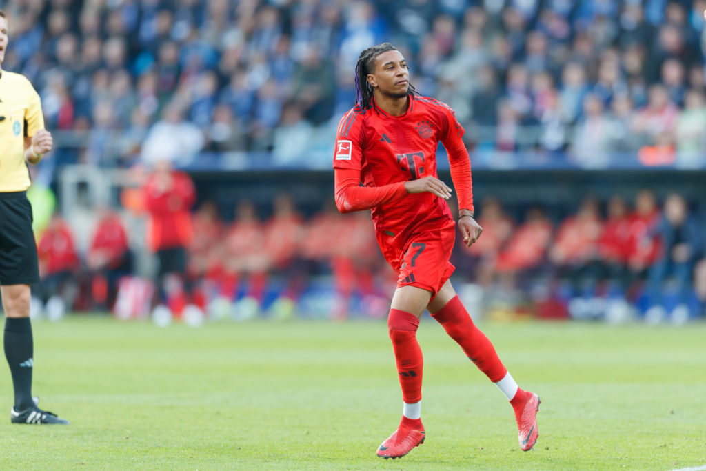 Michael Olise reacts after Crystal Palace secure 1-0 win over Tottenham