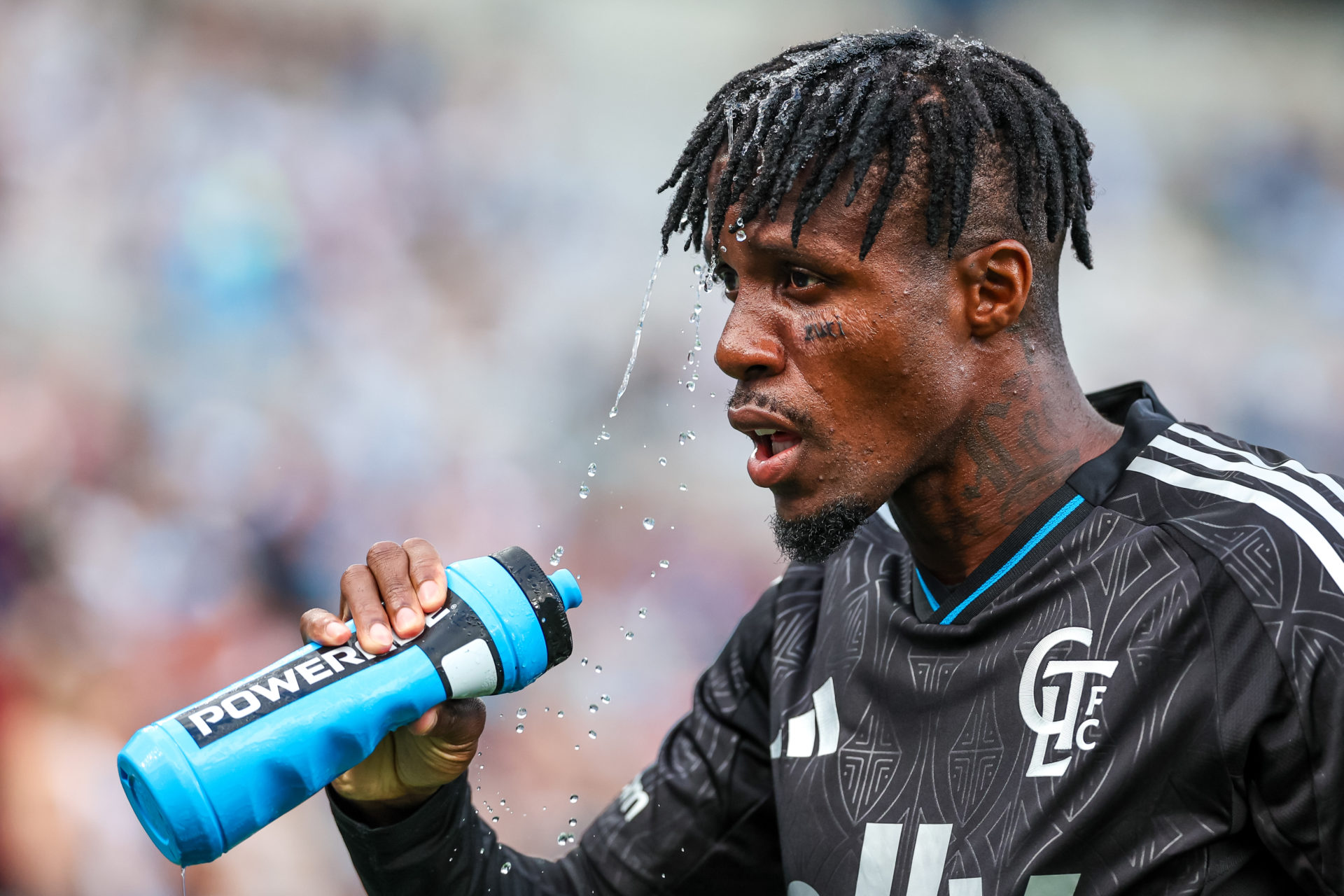 Wilfried Zaha hits back at 'crazy' reaction to Jean-Philippe Mateta remark
