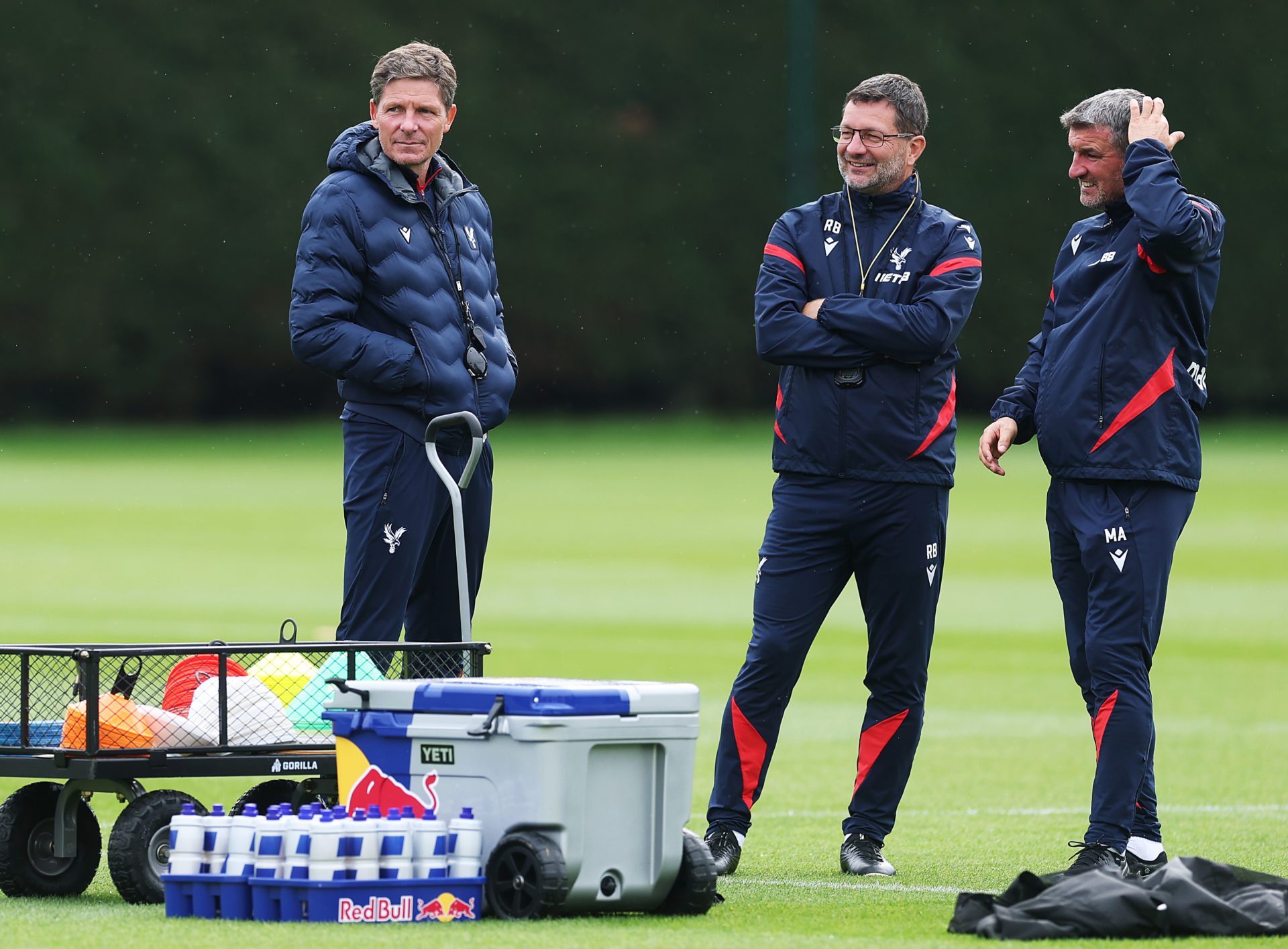 Crystal Palace academy trio including 15-year-old train with first-team ...